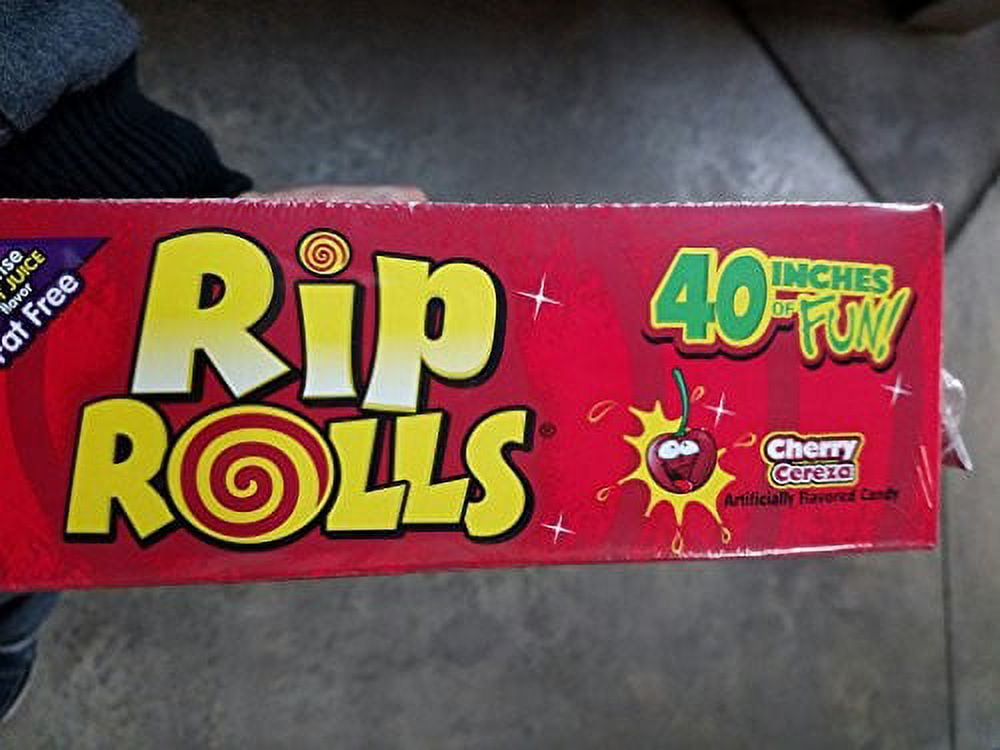 Rip Rolls Cherry, 1.4 Oz (Innerpack of 24) - Walmart.com