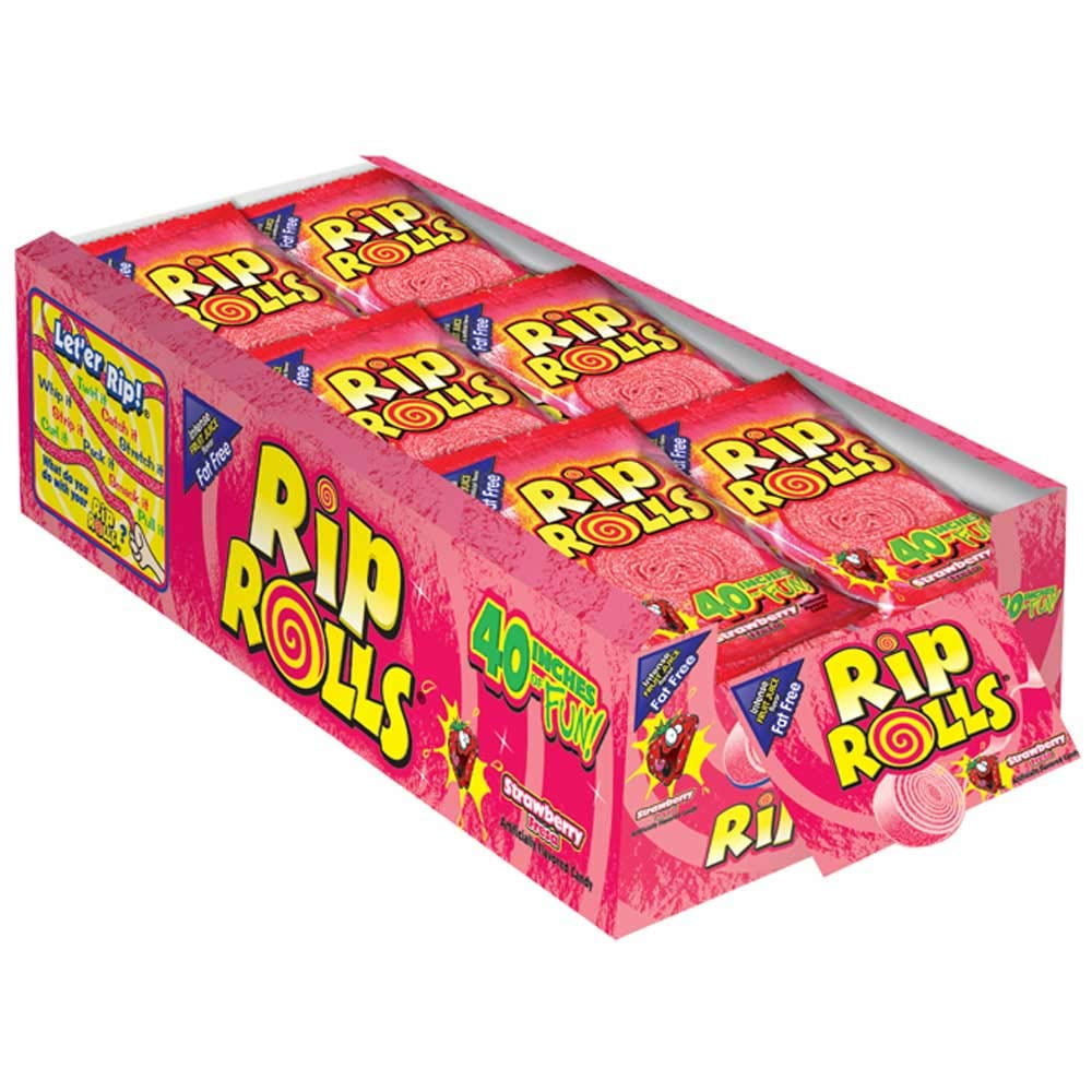 Rip Rolls - Strawberry, 1.4 Ounce -- 288 per case. - Walmart.com