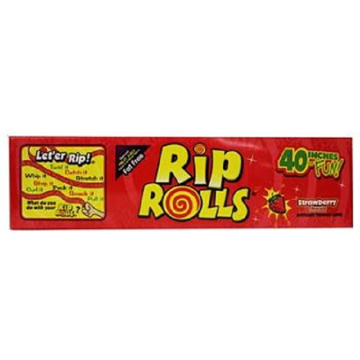 Rip Rolls, Strawberry, Count 24 - Sugar Candy / Grab Varieties ...