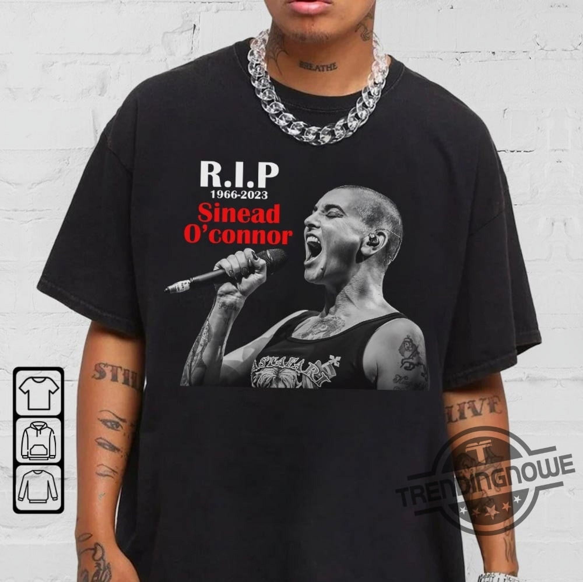 Rip Sinead Oconnor Shirt 1966 2023 Rest In Peace Sinead Oconnor Shirt ...