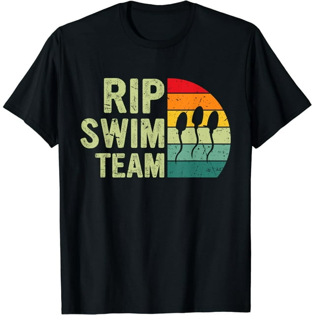 Rip Swim Team Funny Vasectomy Recovery Present - Vasectomy T-Shirt ...