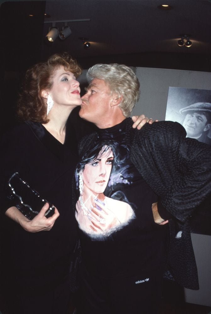 Rip Taylor Kissing Lynn Redgrave On Cheek Photo Print (8 x 10) - Item ...