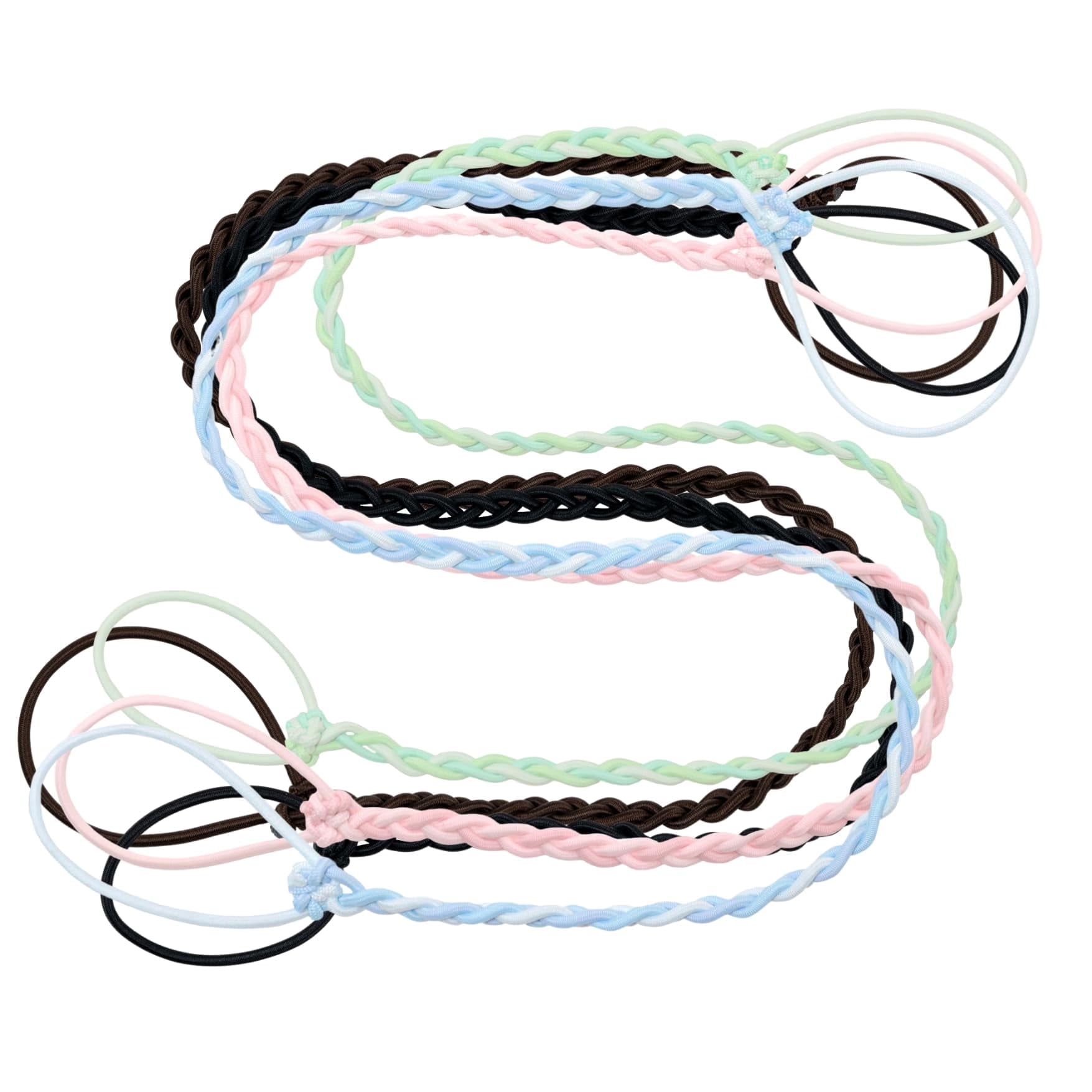 Rip Tie 5ct Tropical Regular Size Tangle-Free Soft Hair Ties for Medium ...