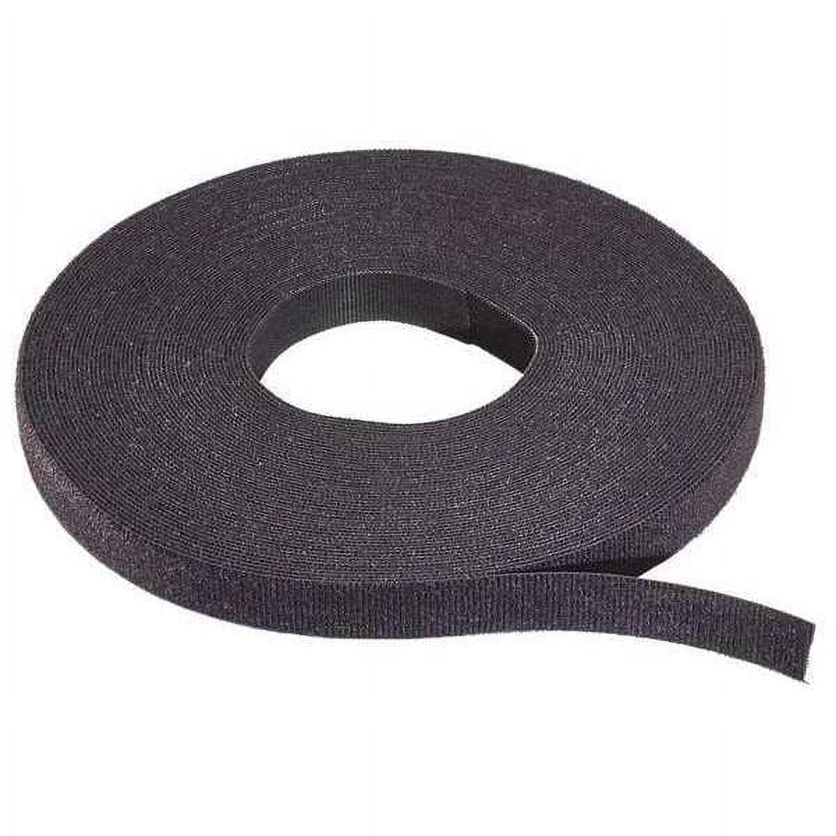 Rip-Tie Hook-and-Loop Cable Tie Roll,75 ft,Black W-75-HRL-BK - Walmart.com