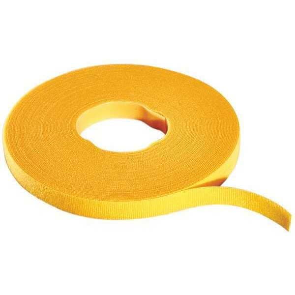 Rip-Tie Hook-and-Loop Tie Roll,75 ft,Yellow W-75-MRL-Y - Walmart.com