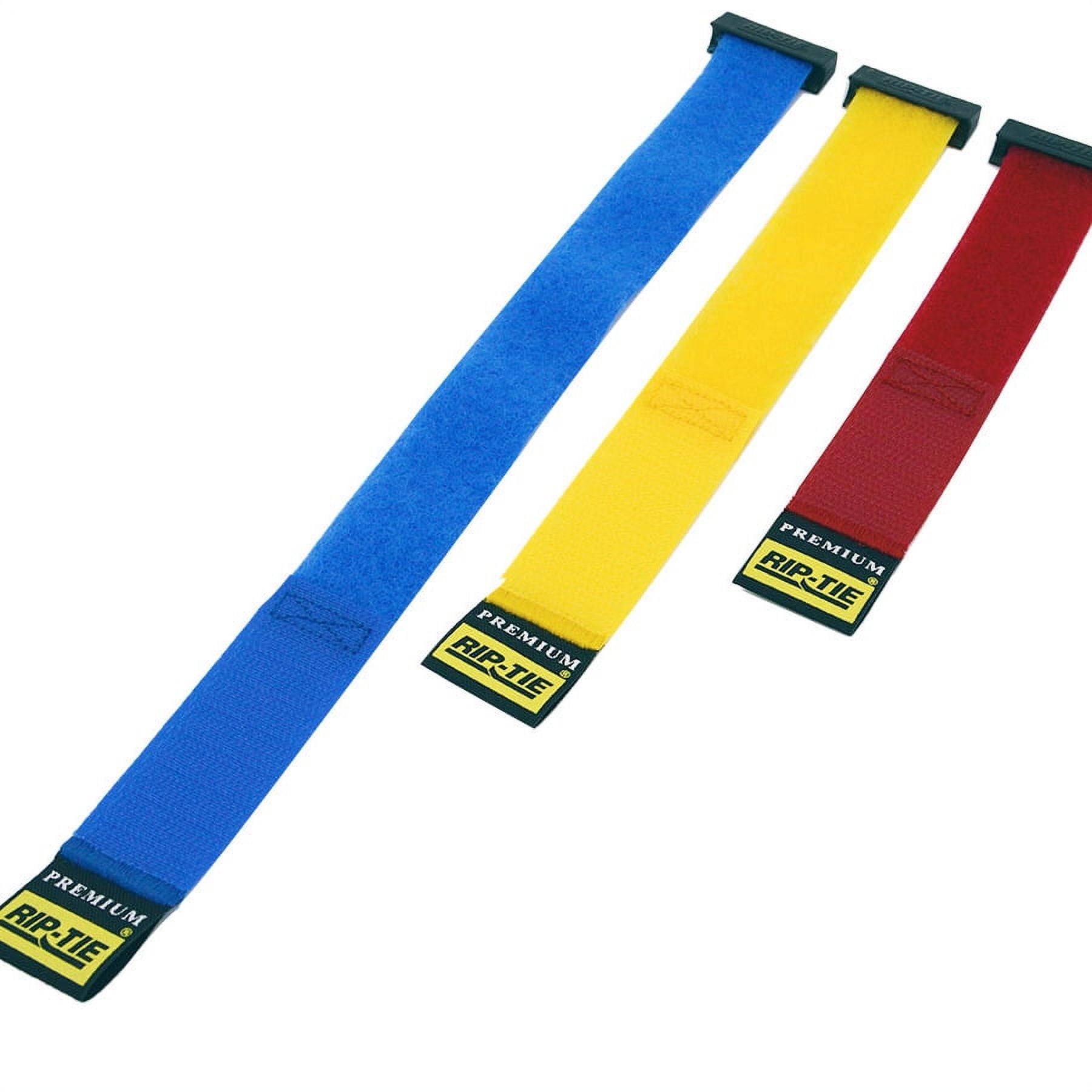 Rip-Tie Rip-Lock CableWrap Variety Pack Multi-Color 1" x 4.5", 6.5", 9. ...