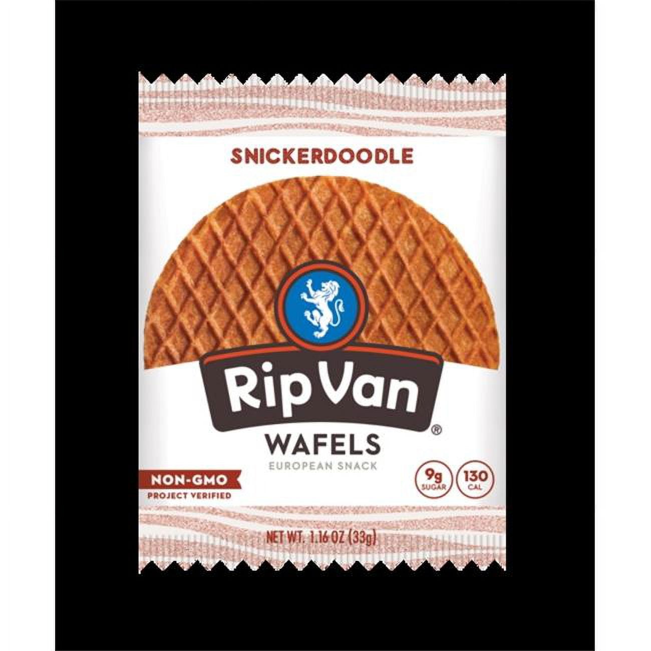 Rip Van Wafels 1.6 oz Single Snickerdoodle Wafel - Walmart.com