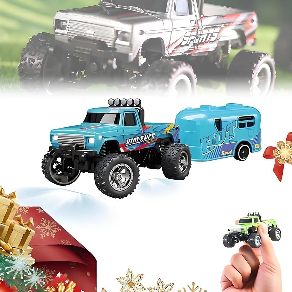 RipRush Mini Monster 1:64 Off-Road LED Alloy Racer – Rip Rush Compact ...