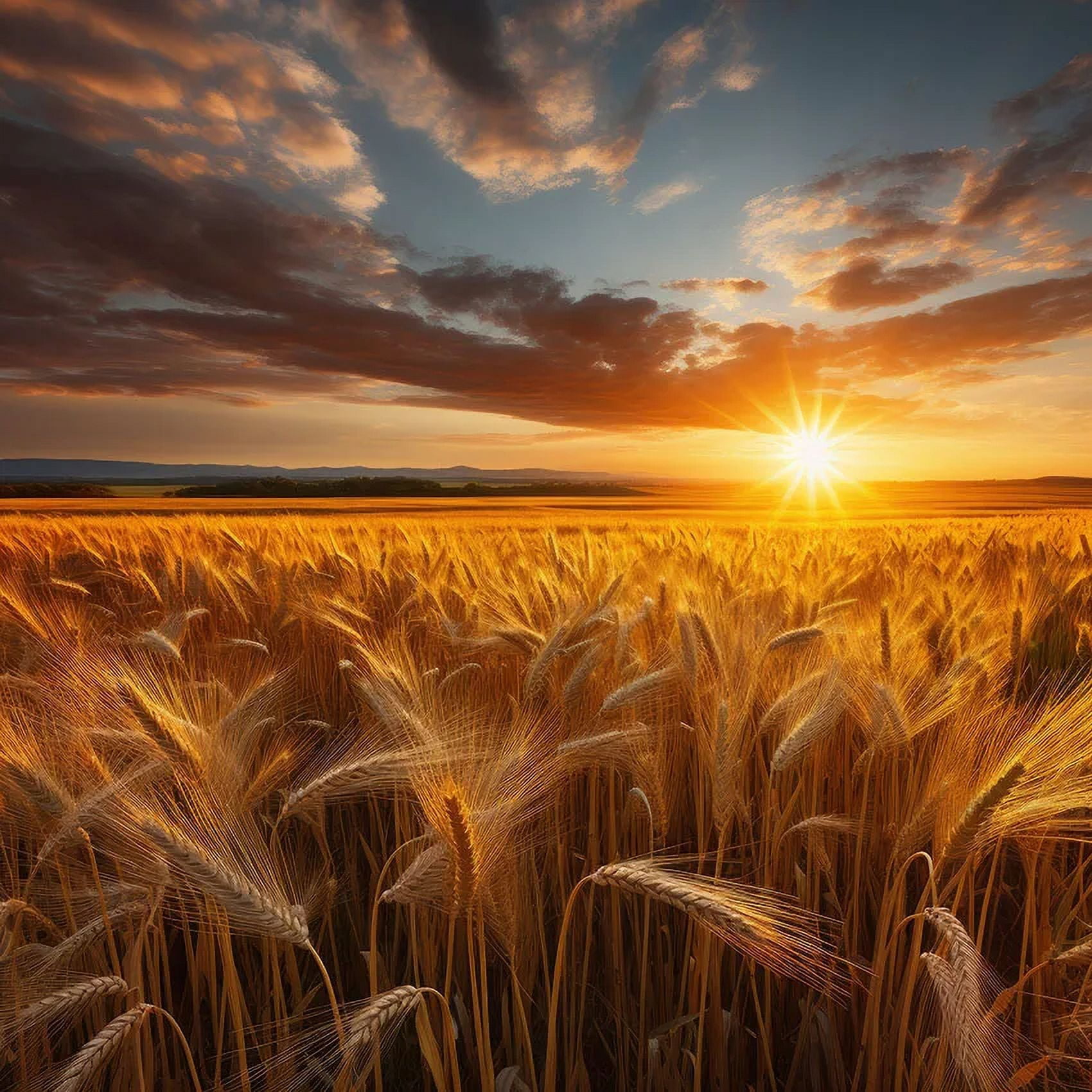 Ripe Wheat Ears Golden Field Kids Birthday Party Maternity Portrait r ...