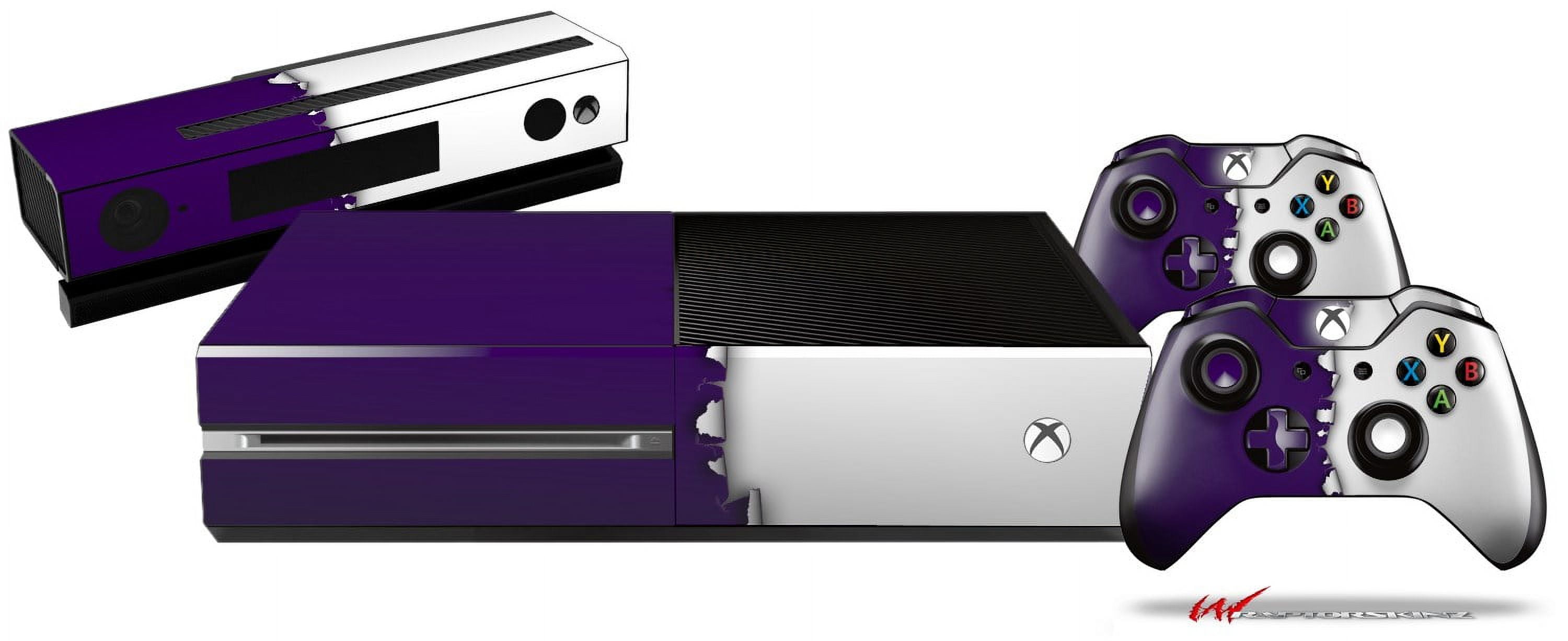 Ripped Colors Purple White - Skin Bundle Decal Style Skin fits XBOX One ...