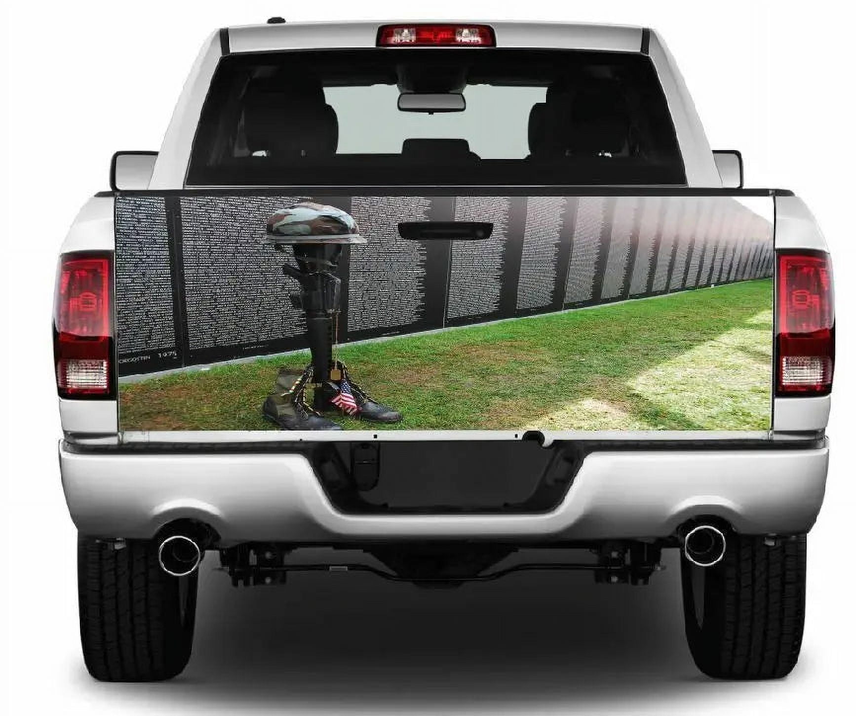 Ripper Graphics Vietnam Wall Memorial Truck Tailgate Wrap Vinyl Graphic ...
