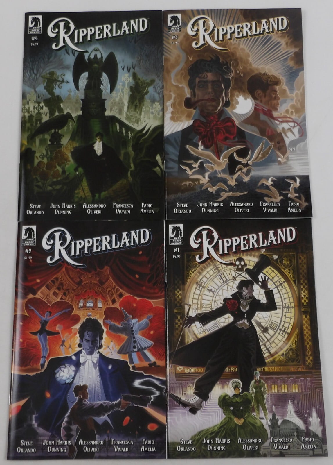 Ripperland #1-4 VF/NM complete series Jack the Ripper ; Dark Horse ...