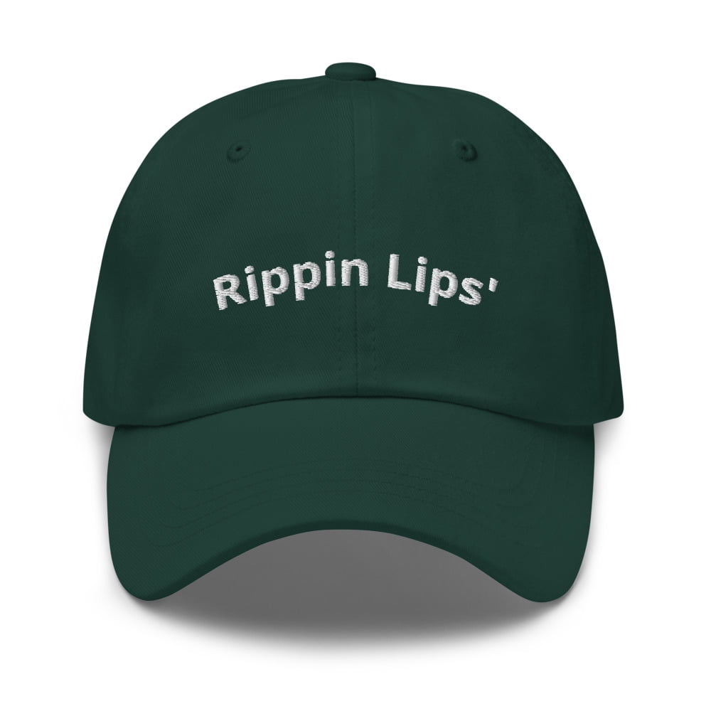 Rippin' Lips Dad Hat Fishing (Spruce) - Walmart.com