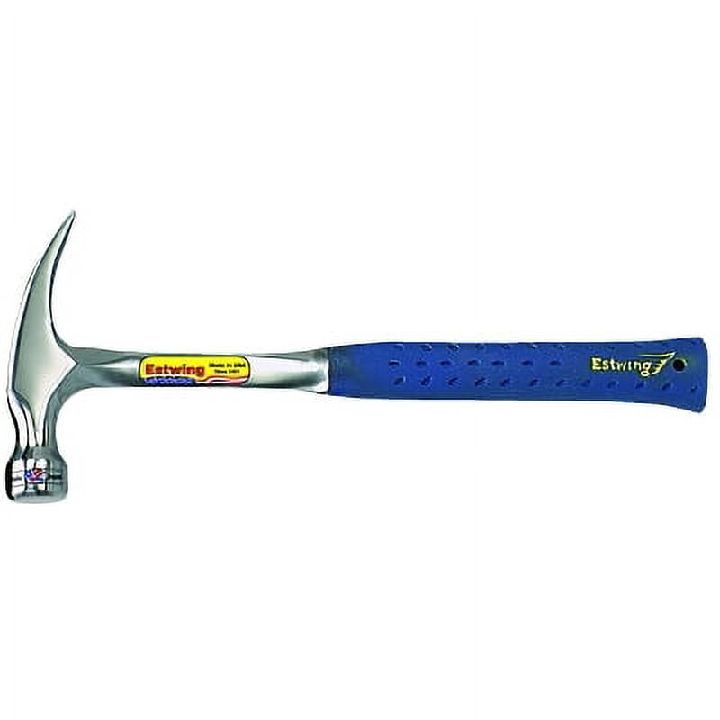 Ripping Claw Hammer, Steel Head, Straight Nylon/Steel Handle, 13 in, 16 ...