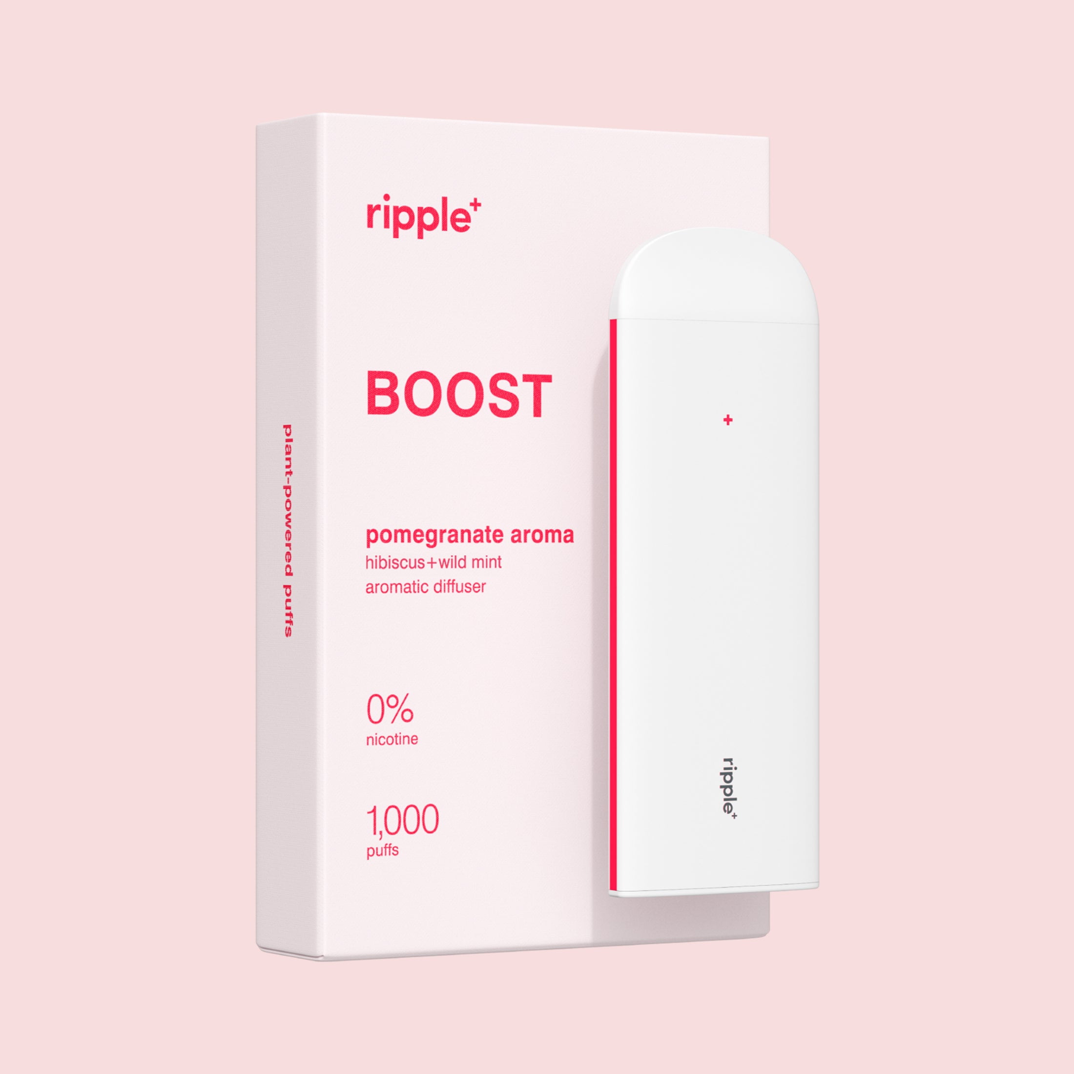 Ripple Boost, Pomegranate 0% Nicotine Diffuser, Hibiscus & Wild Mint ...