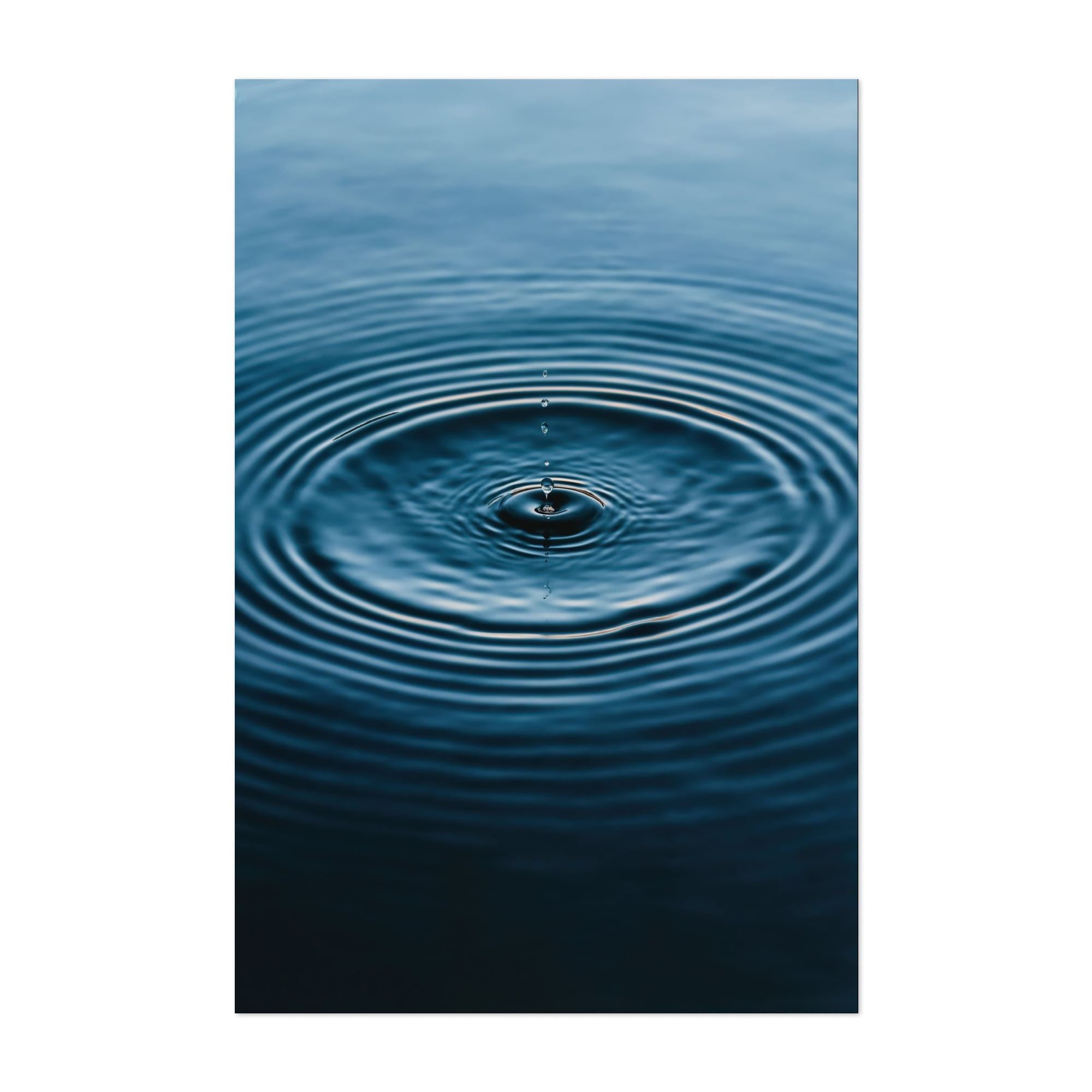Ripple Effect in Water - Photography Water Minimalist Nature Calm ...