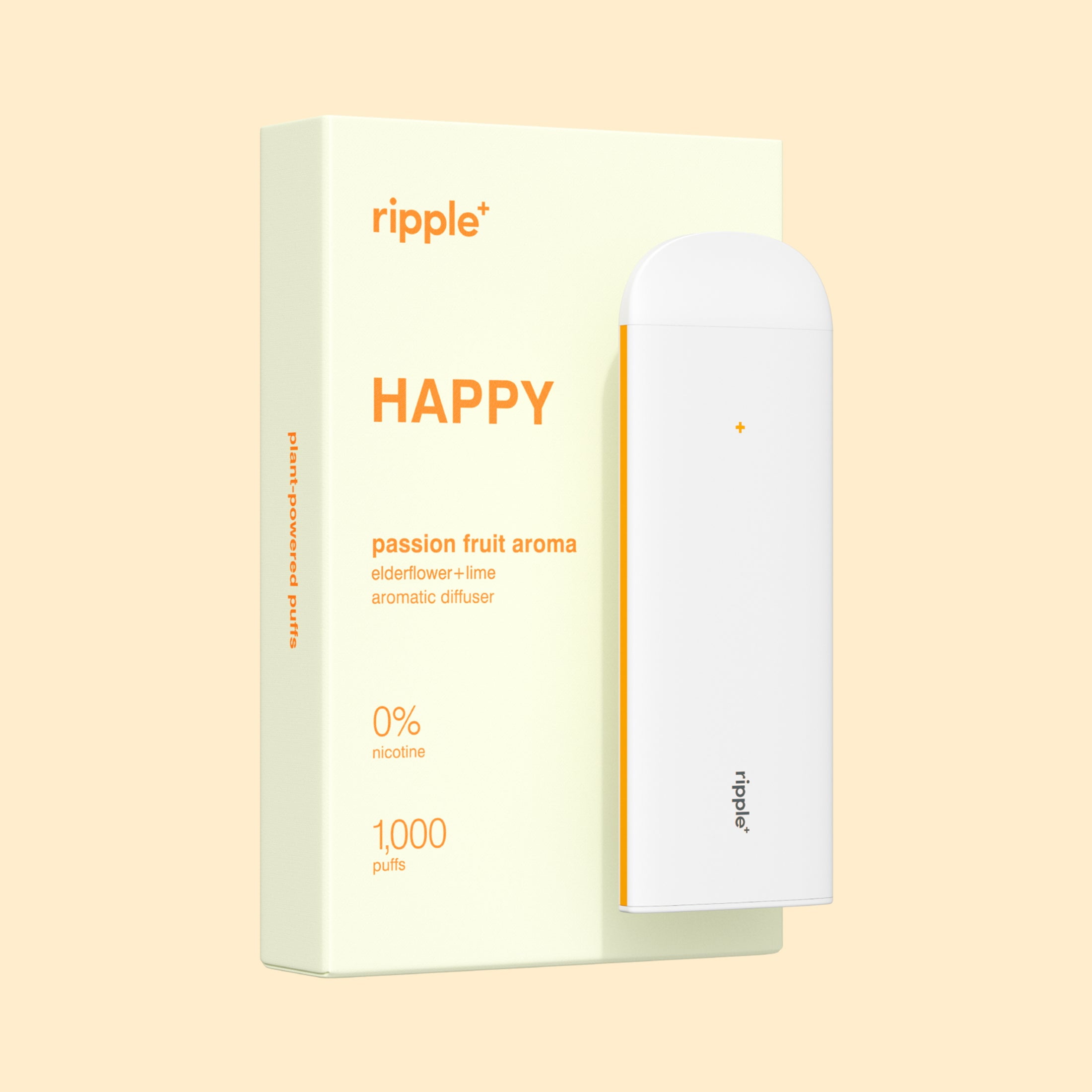 Ripple Happy, Passion Fruit 0% Nicotine Diffuser, Elderflower & Lime ...