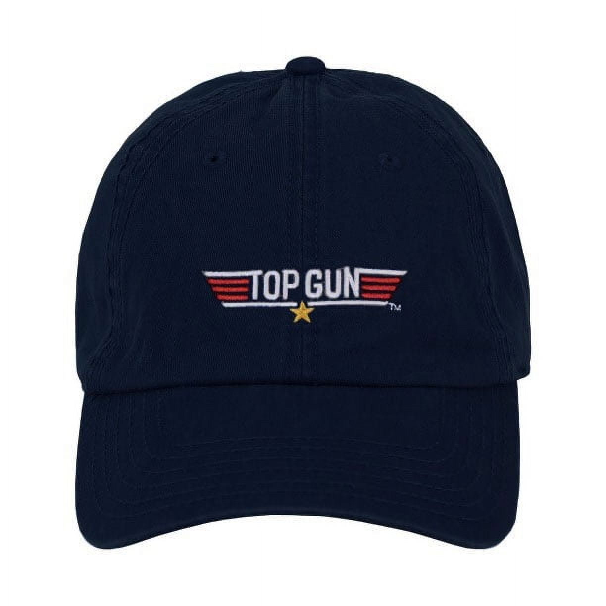 Top Gun Officially Licensed Navy Blue Adjustable Cotton Baseball Cap ...