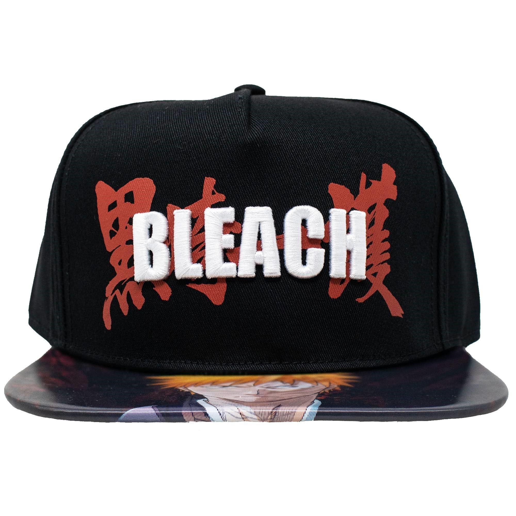 Ripple Junction Bleach Snap Back Hat Ichigo Kurosaki Lenticular Flat ...