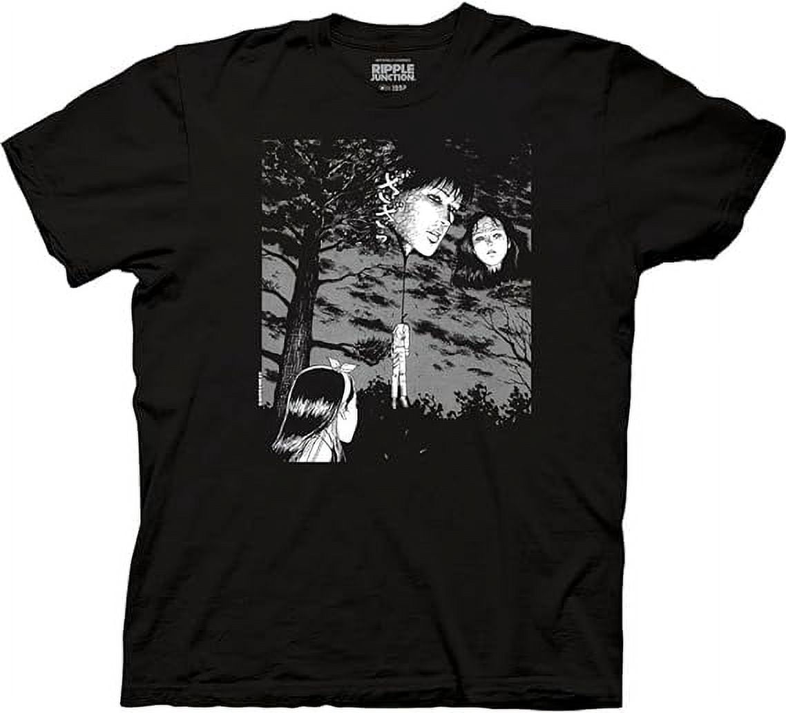 Ripple Junction Junji Ito Floating Heads Adult Crew Neck T-Shirt ...