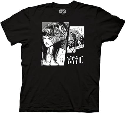 Ripple Junction Junji Ito Tomie Two Face Adult Crew Neck T-Shirt - Walmart.com