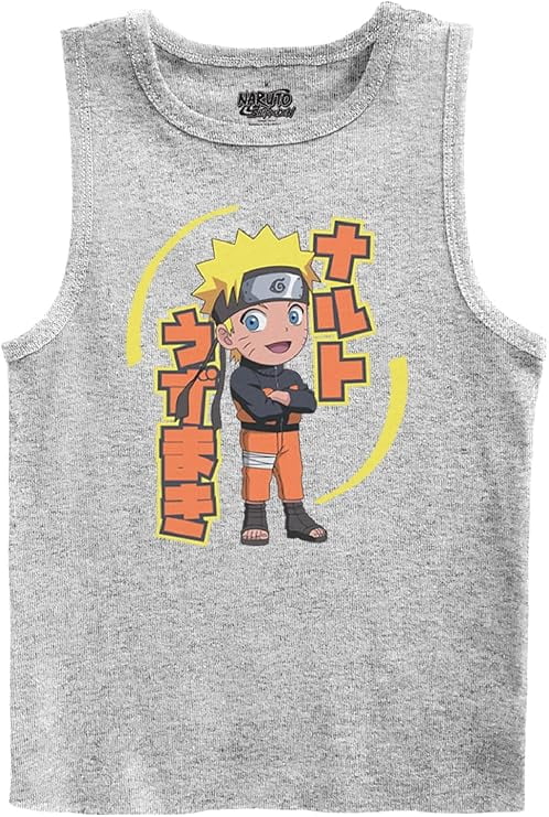 Naruto Shippuden Chibi Naruto Women's Anime Tank Top Officially ...