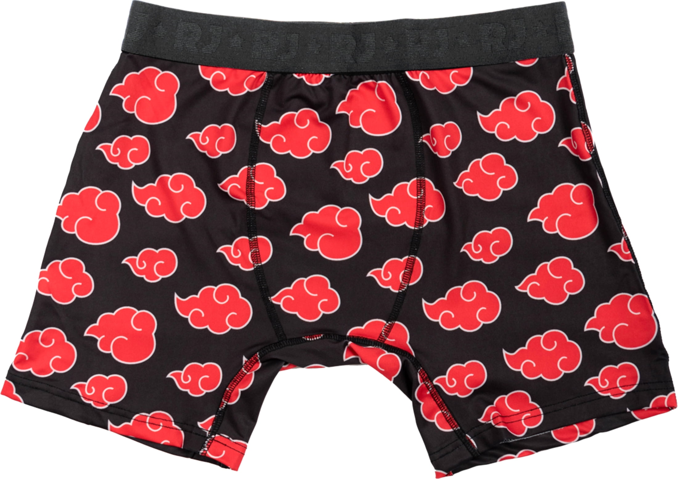 Naruto Shippuden Men's Boxer Briefs Akatsuki Cloud Icon Anime ...