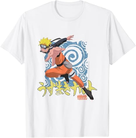 Ripple Junction x Naruto Shippuden Naruto Jumping w/ Dagger T-Shirt ...