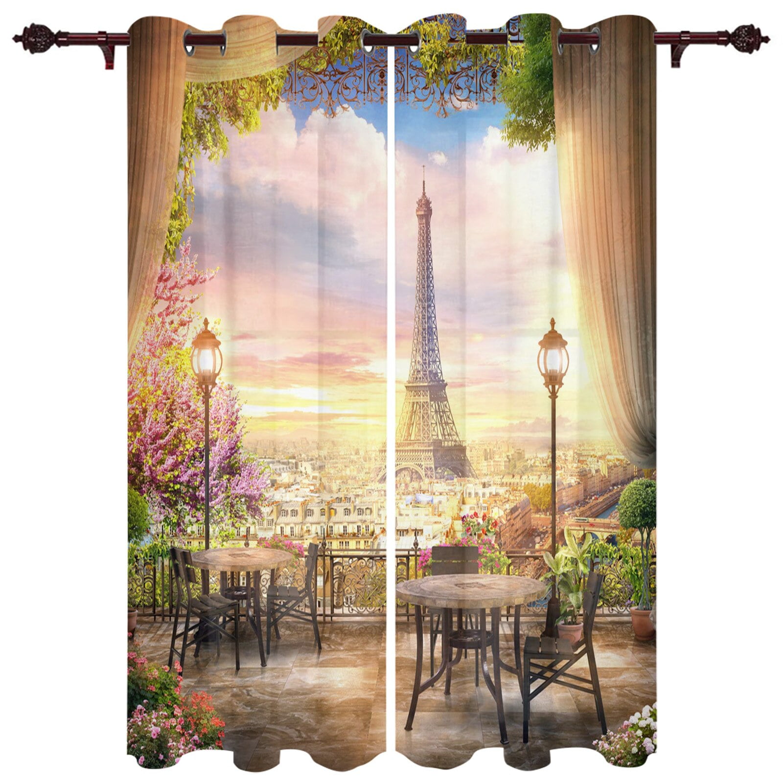 Ripple Minimalist Abstract Curtains for Kid Bedroom Modern Kitchen ...