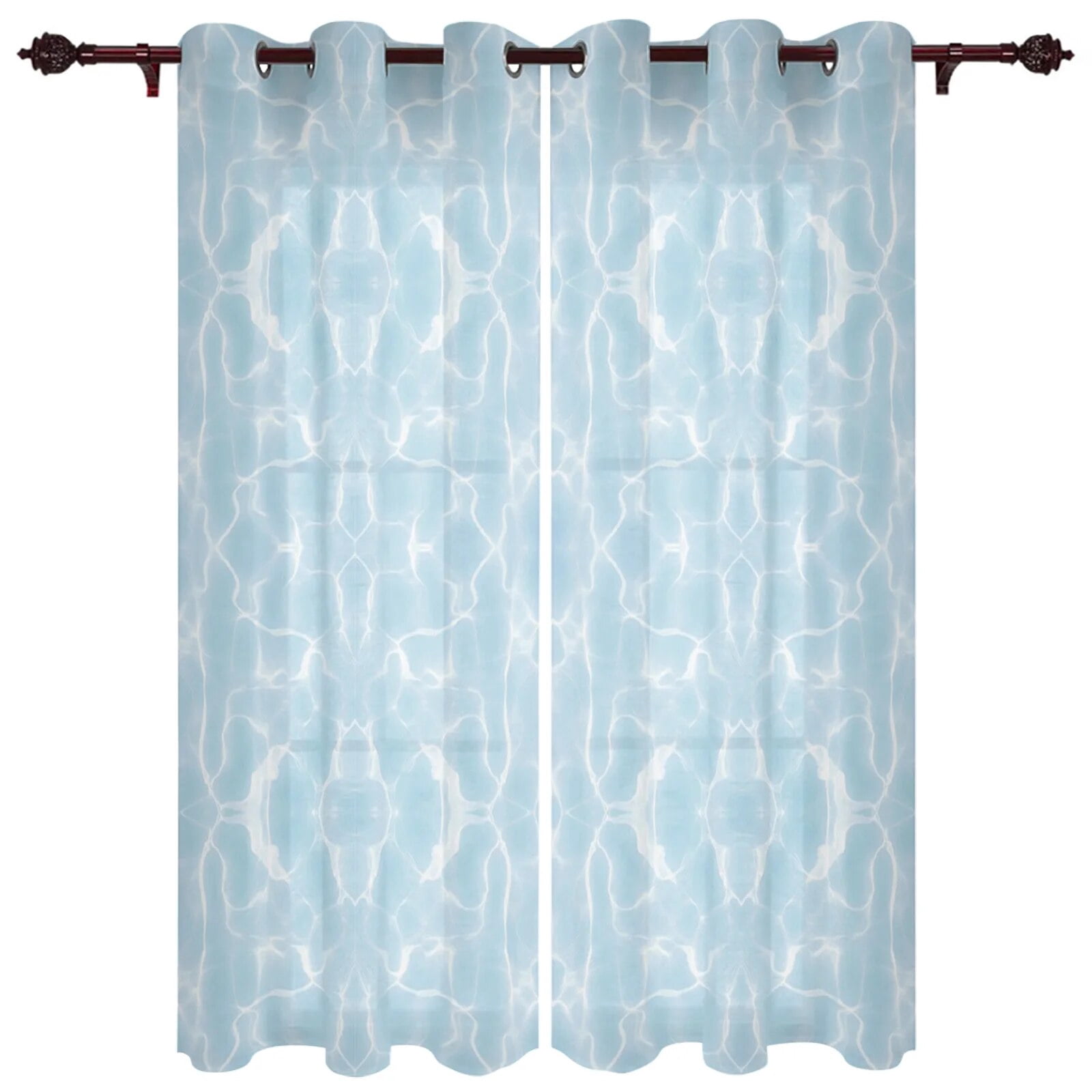 Ripple Minimalist Abstract Curtains for Kid Bedroom Modern Kitchen ...