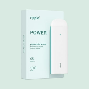 ripple Jasmine 0% Nicotine Diffuser, Chamomile & Lemon Balm Extracts ...