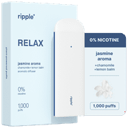 ripple 0% Nicotine Diffuser Variety Pack, Peppermint, Jasmine ...