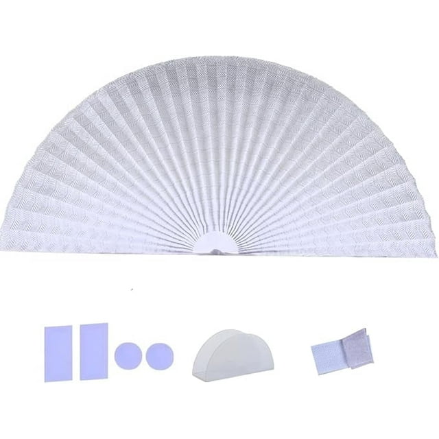 Ripple Shape Arch Window Pleated Blinds Half Circle Window Shades ...