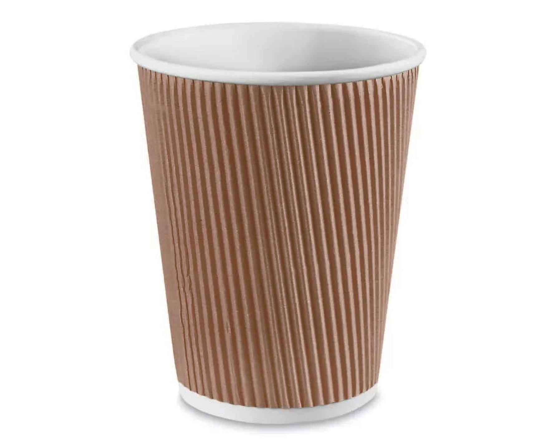 Rippled Hot and Cold Cups. Exceptional Quality Oil & Water resistant ...