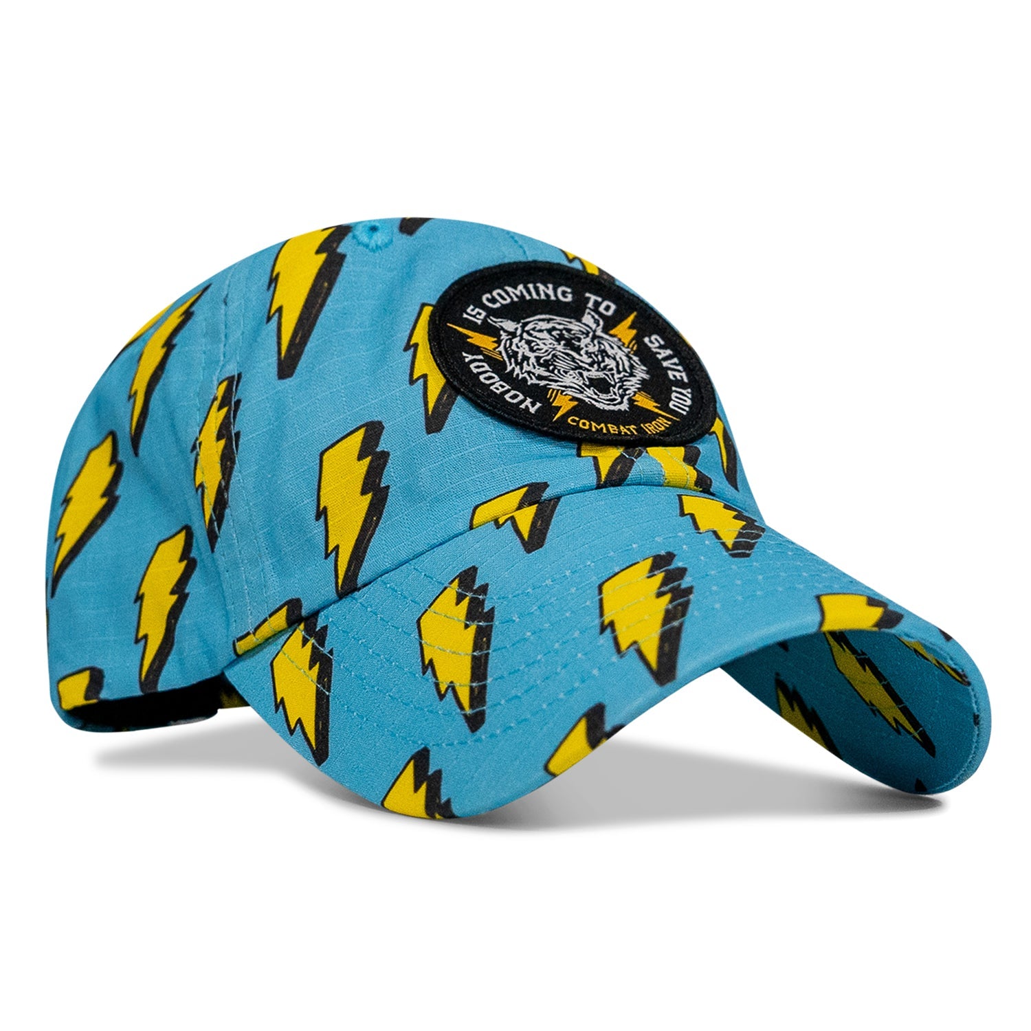 Ripstop Nobody Is Coming To Save You Patch Low Profile Hat Electric ...