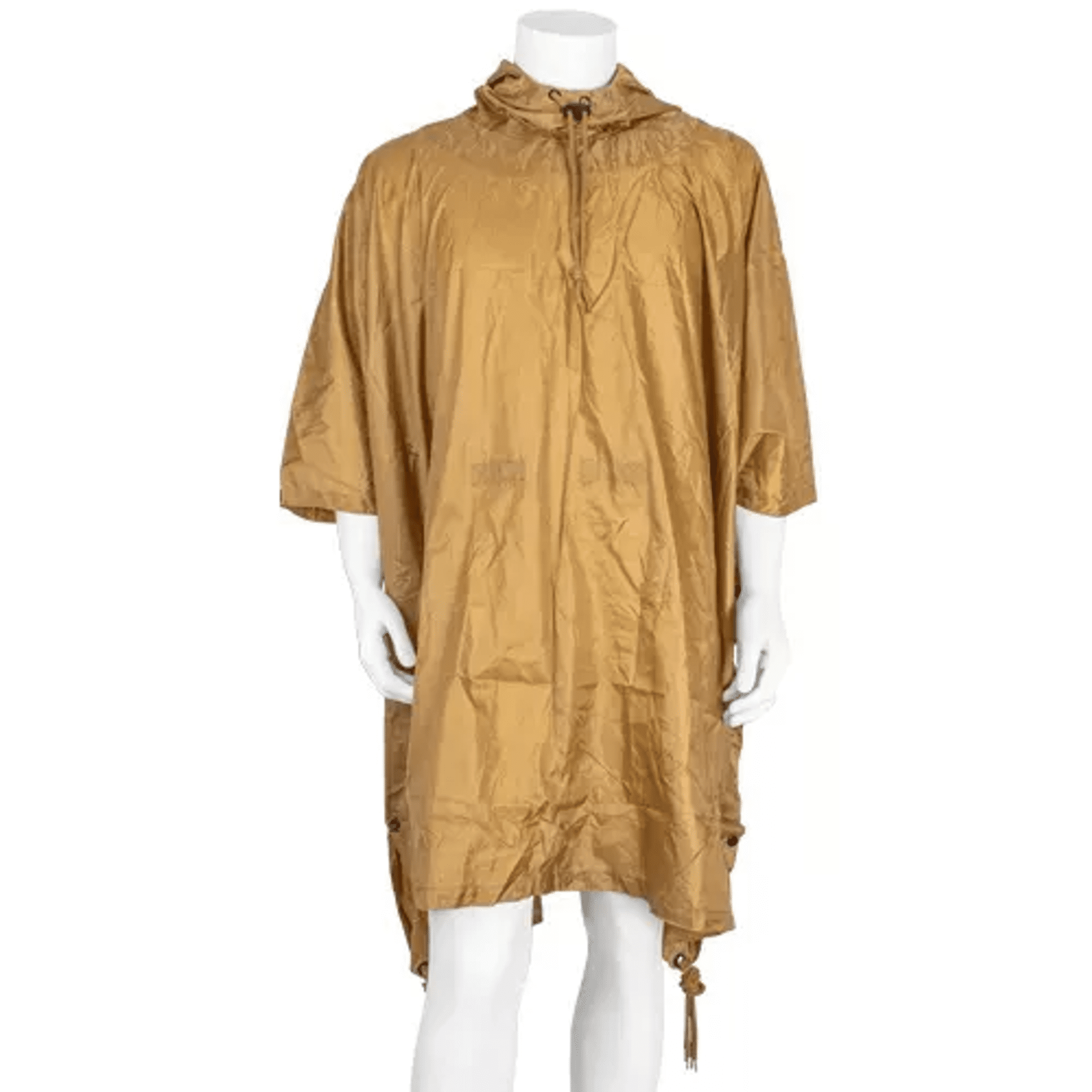 Ripstop Poncho - Coyote [ 57" Coyote ] - Walmart.com