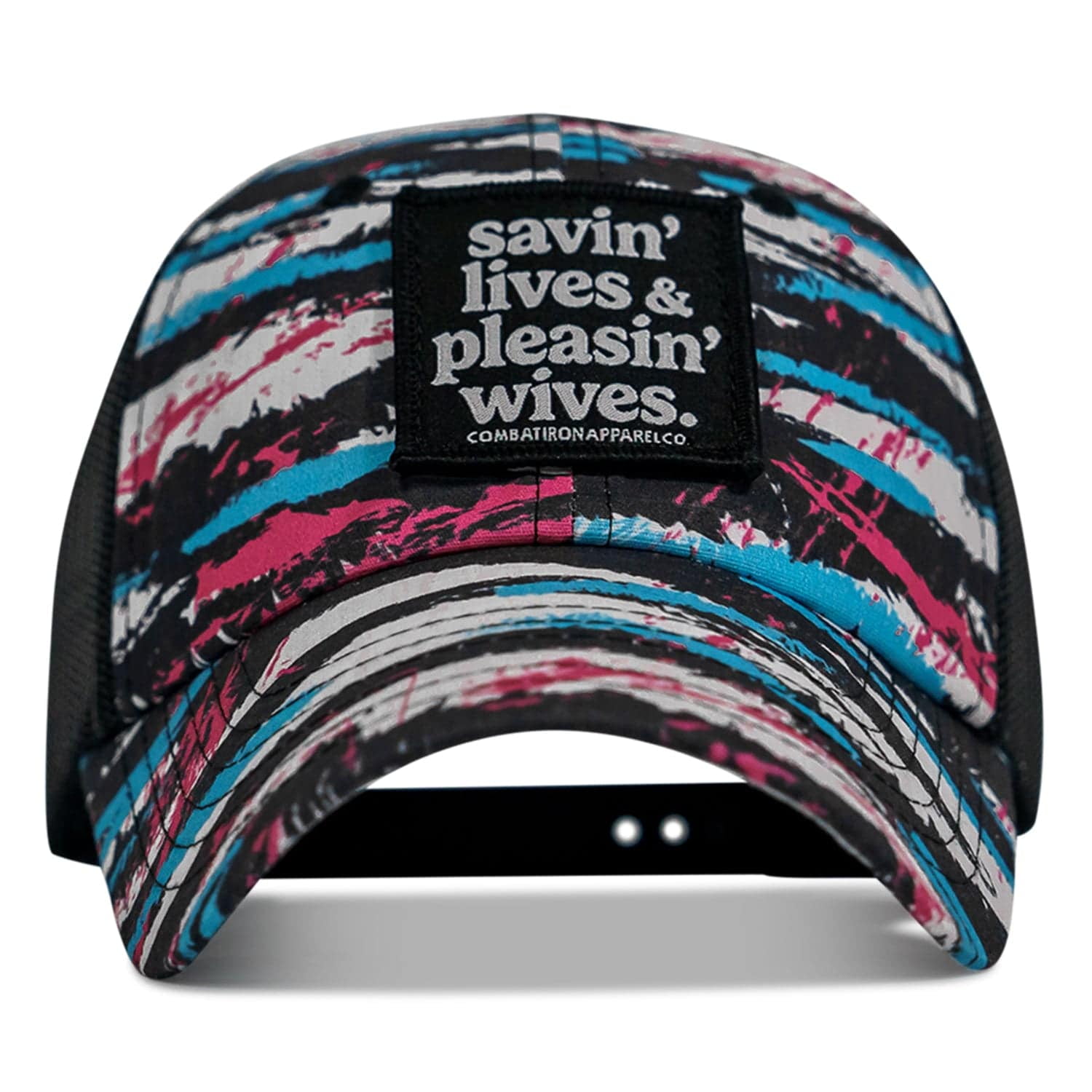 Ripstop Savin' Lives & Pleasin' Wives Low Pro Snapback Spring Break Tiger Stripe Camo - Walmart.com