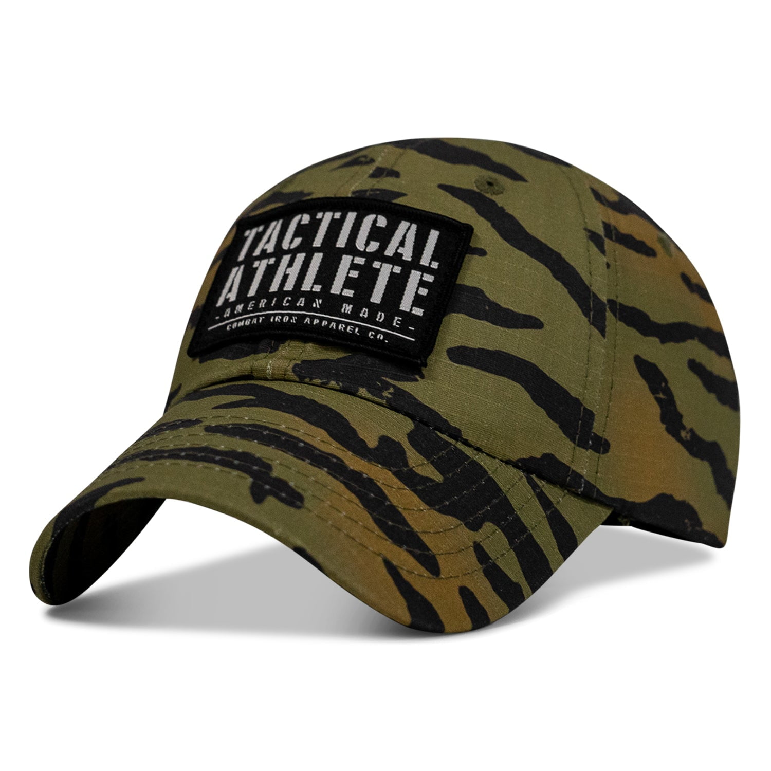 Ripstop Tactical Athlete Patch Low Profile Hat Jungle Camo - Walmart.com