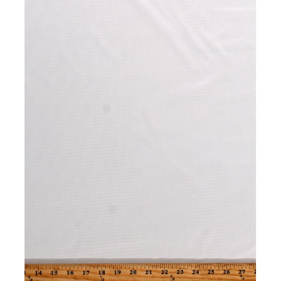 Ripstop Water-Repellent Thin See-Through White 60" Wide Nylon Fabric by ...