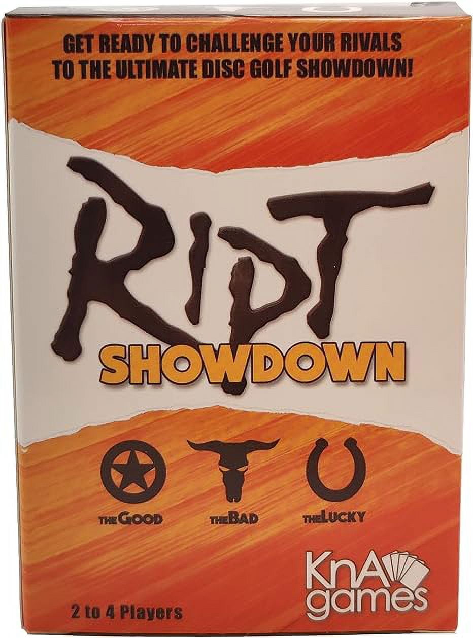 Ript Showdown Disc Golf Card Game | Plays During a Round of Disc Golf ...
