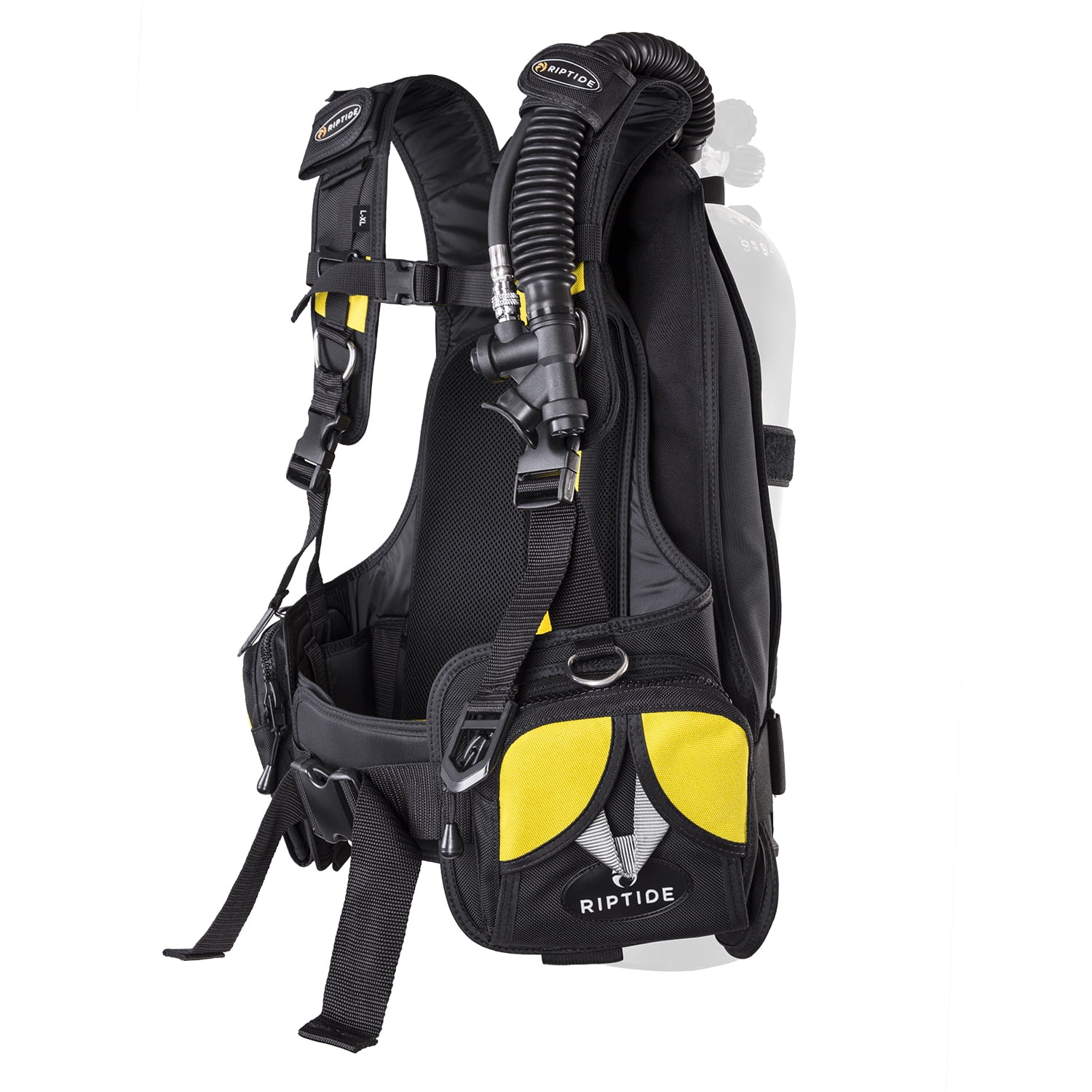 Riptide Mutineer Lightweight Mens Back Mount BCD Weight Integrated ...