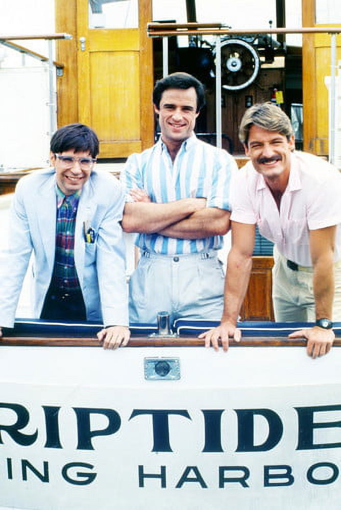 Riptide Perry King Joe Penny On Boat 24x36 Poster - Walmart.com