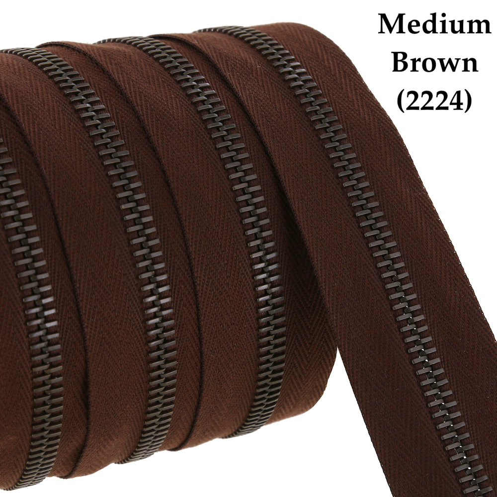 Riri Zipper, Continuous Chain, Combi, Antique Brass Teeth (AM ...