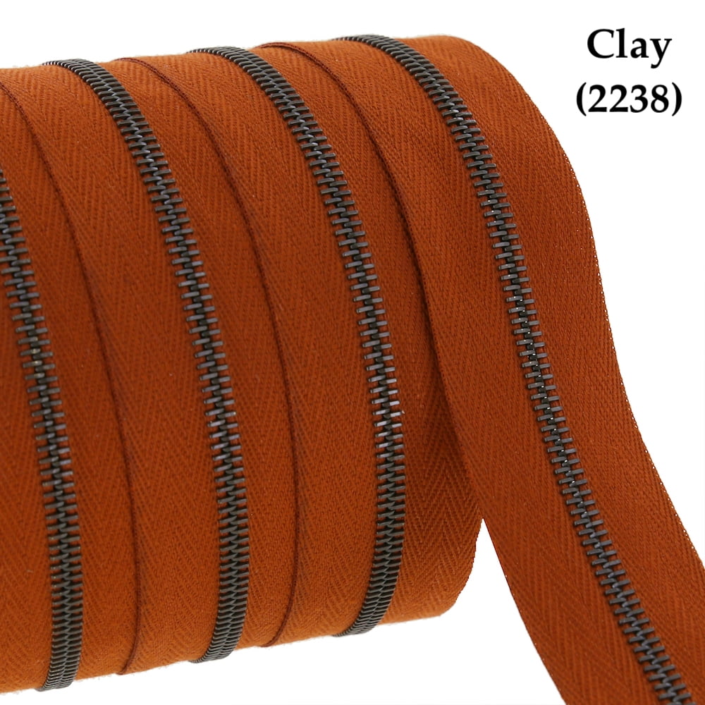 Riri Zipper, Continuous Chain, Combi, Antique Brass Teeth (AM ...