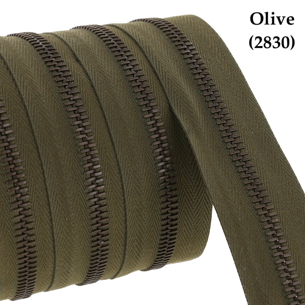 Riri Zipper, Continuous Chain, Combi, Antique Brass Teeth (AM ...