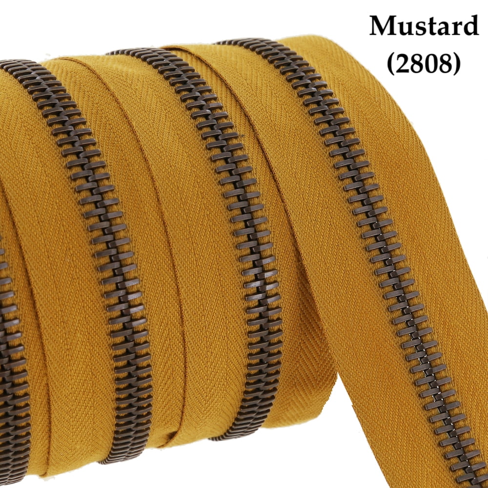 Riri Zipper, Continuous Chain, Combi, Antique Brass Teeth (AM ...