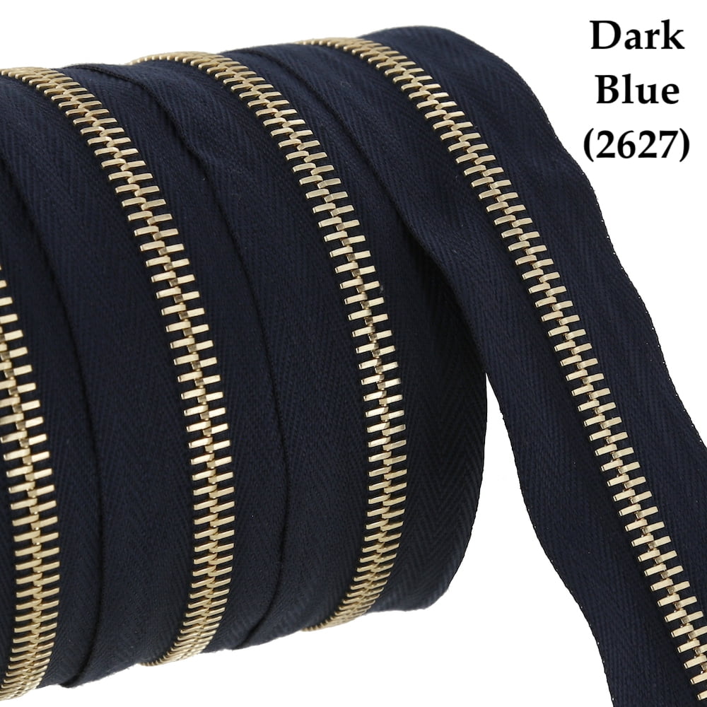 Riri Zipper, Continuous Chain, Combi, Brass Teeth (GO) - Walmart.com