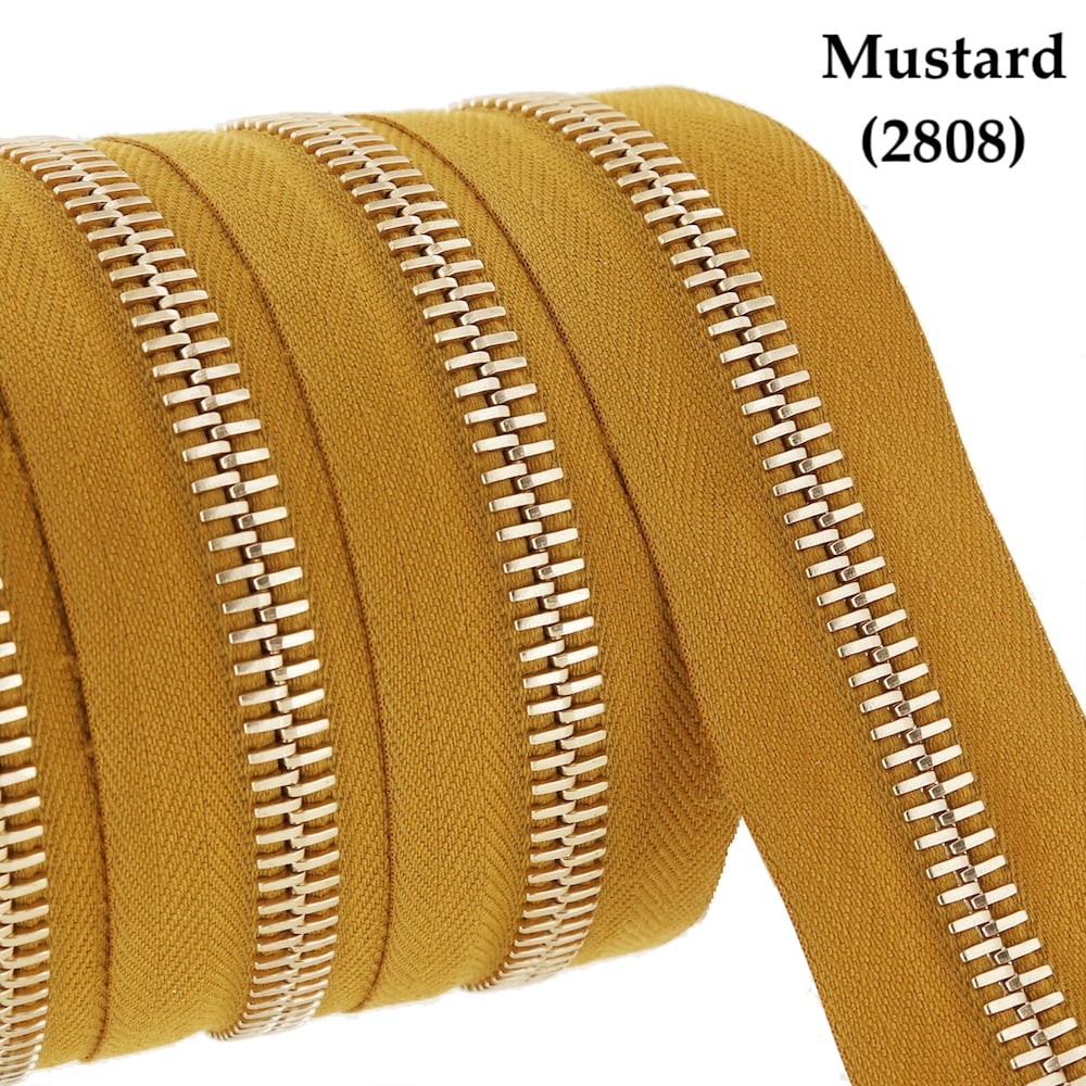 Riri Zipper, Continuous Chain, Combi, Brass Teeth (GO) - Walmart.com