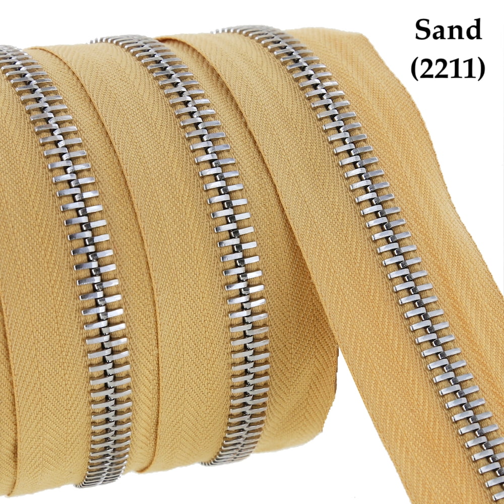 Riri Zipper, Continuous Chain, Combi, Nickel Teeth (NI) - Walmart.com