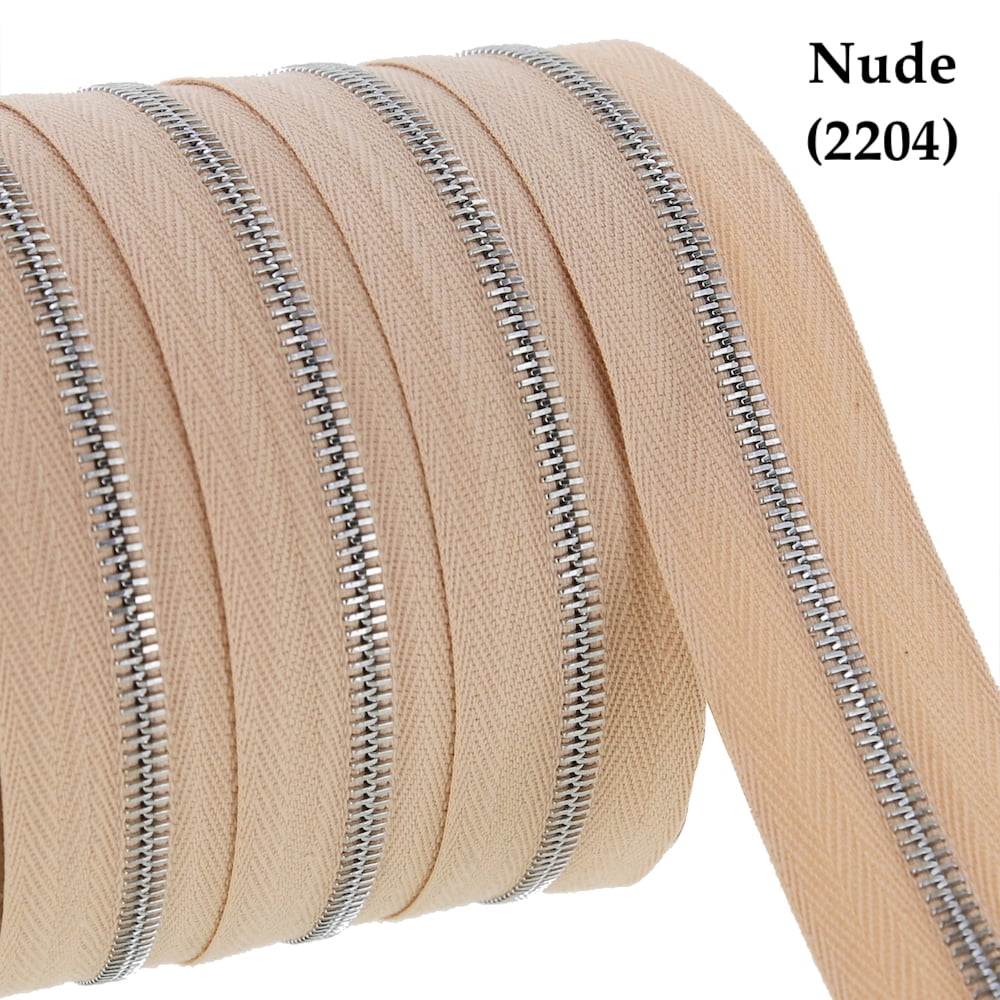 Riri Zipper, Continuous Chain, Combi, Nickel Teeth (NI) - Walmart.com